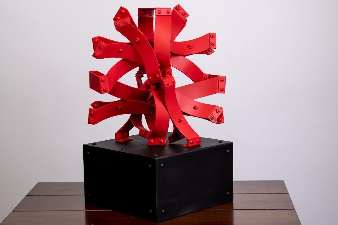 Edgar Negret Abstract Sculpture