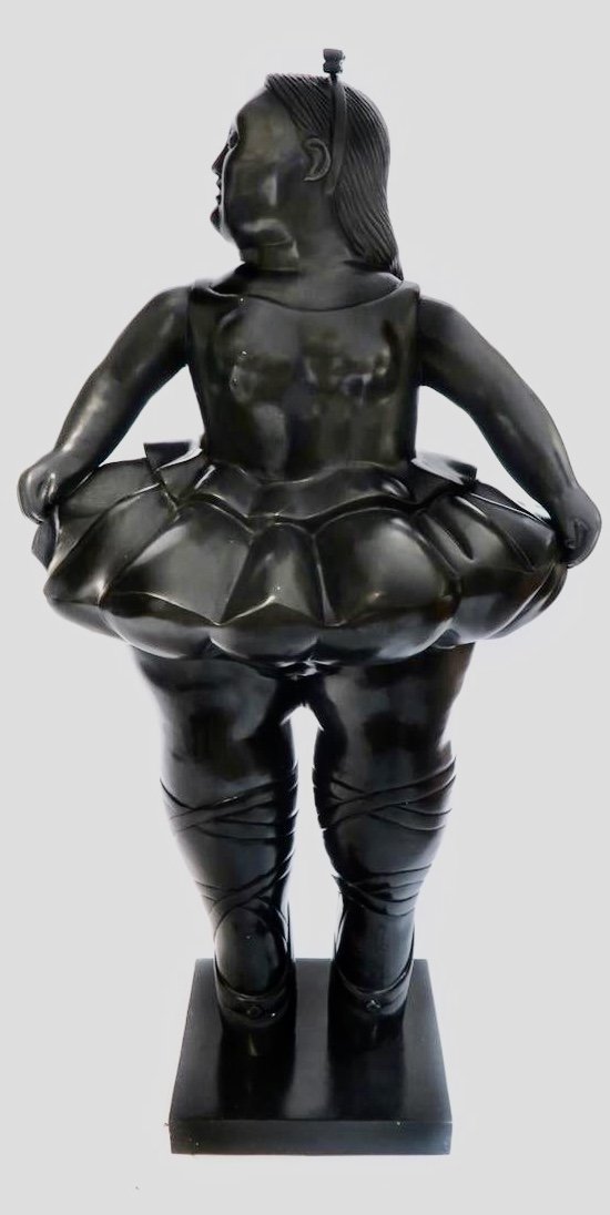 A LARGE BOTERO BRONZE SCULPTURE OF A BALLERINA - Jun 21, 2020 | Louvre ...