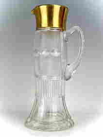 Moser glass water pitcher - Jul 12, 2009 | Clars Auction Gallery in CA