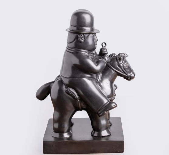 Botero Bronze Sculpture Of Pedrito