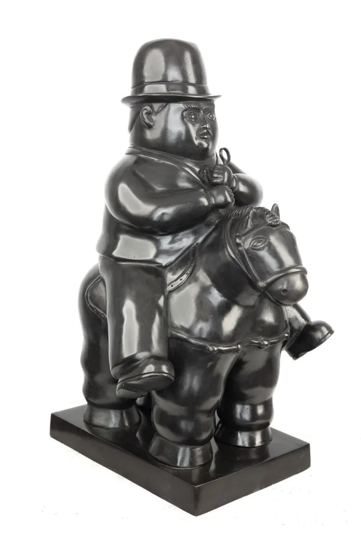 Big Pedrito Fernando Botero Bronze Sculpture Auction