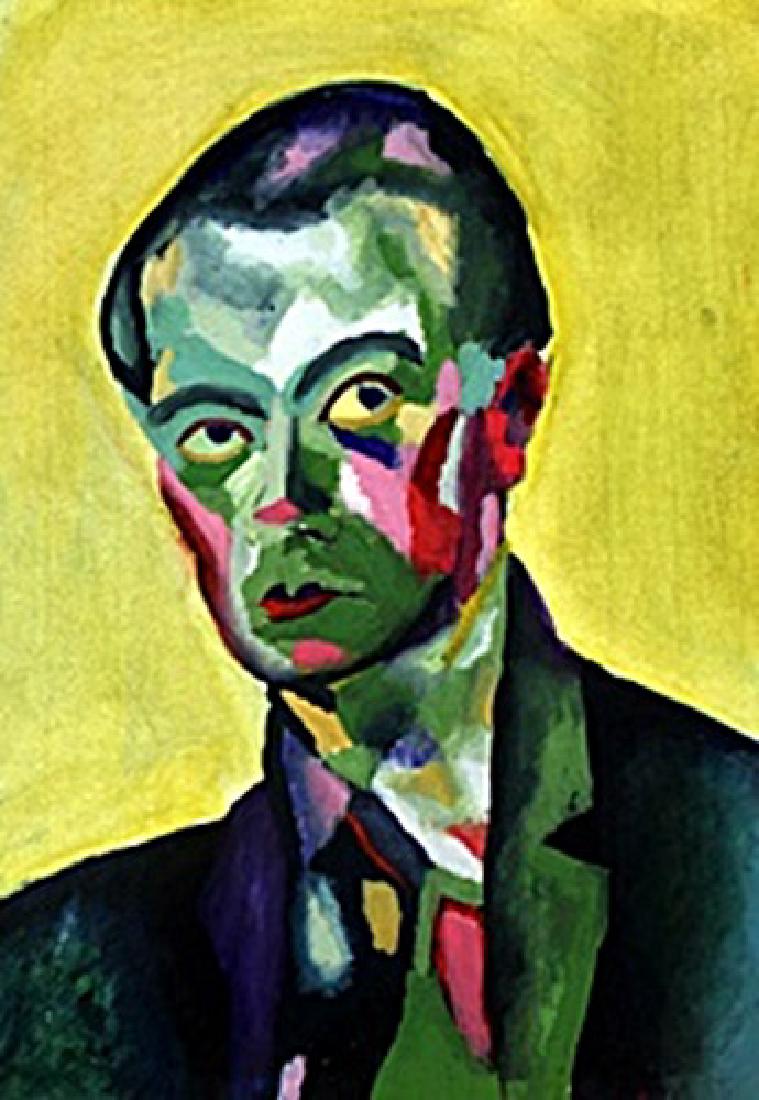 ROGER ELIOT FRY (1866-1934) Self portrait, the artist w