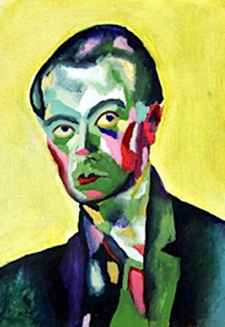 ROGER ELIOT FRY (1866-1934) Self portrait, the artist w