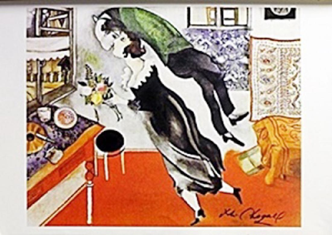 Lithograph "The Birthday" Marc Chagall