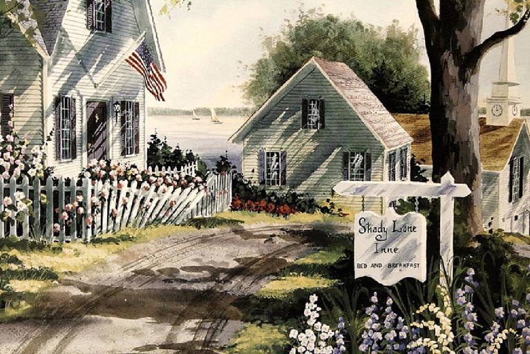 Shady Lane D Patchell Olson Lithograph (#0006) on Jun 06, 2019 ...