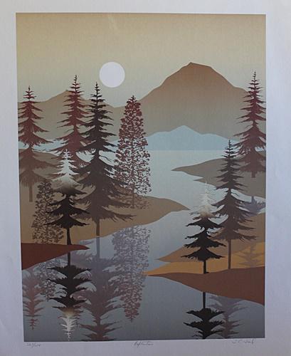 Reflection By J.c Wood