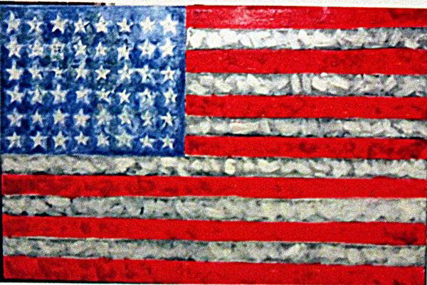 Jasper Johns The Flag No 5