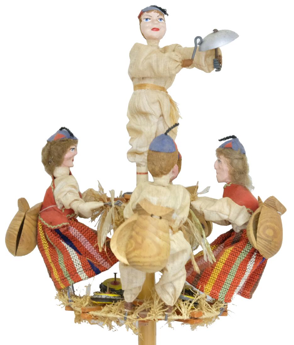 Hand Held Maypole Dancers Bell Toy - Mar 24, 2019 | The RSL Auction Co ...