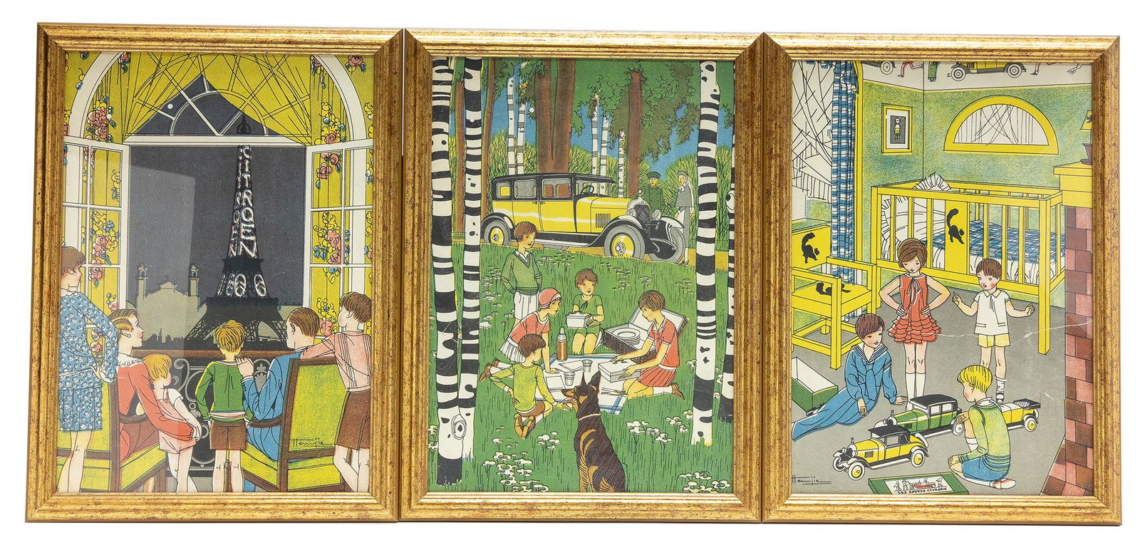 Three Citroen Advertising Flyers - Apr 04, 2020 | The RSL Auction Co. in NJ