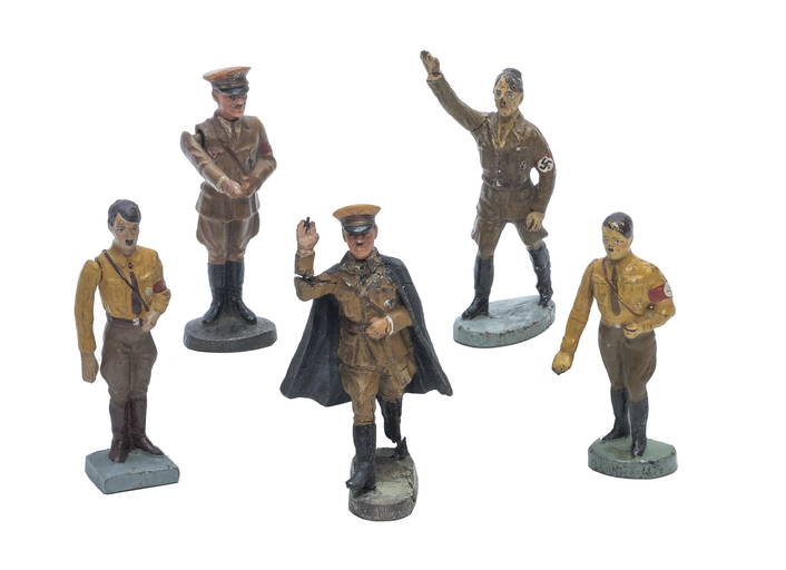 Five Hitler Figures