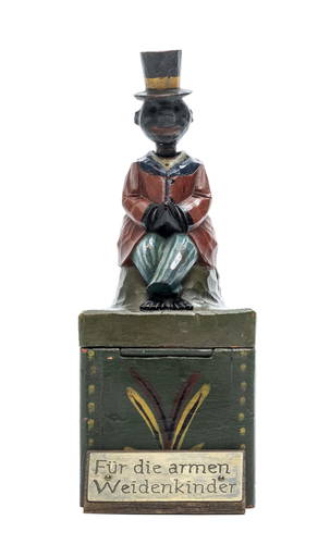 Exceptional Folk Art Alms Box