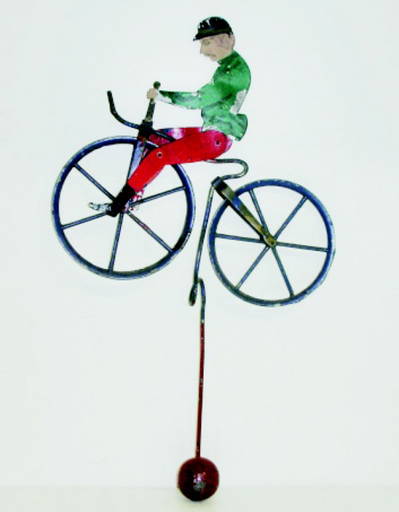 Bicycle Rider Balancing String Toy