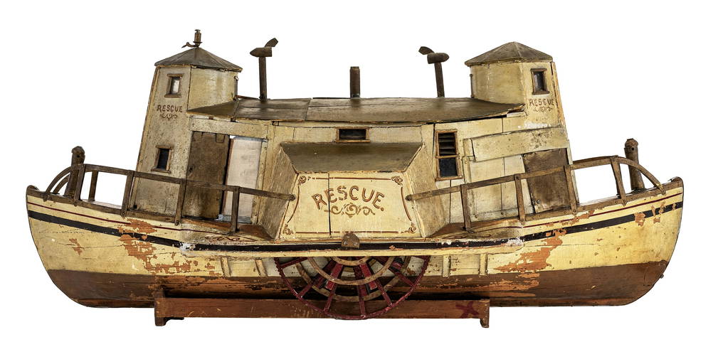 "RESCUE" Paddlewheeler Rare & Unusual Boat Model - Aug 21, 2021 | The ...