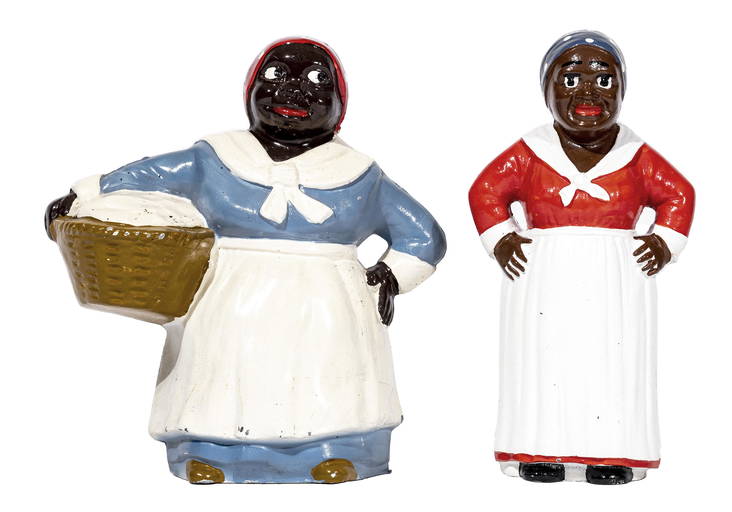 Mammy with Laundry Basket and Mammy Hands on Hips Banks (#0122) on Dec ...