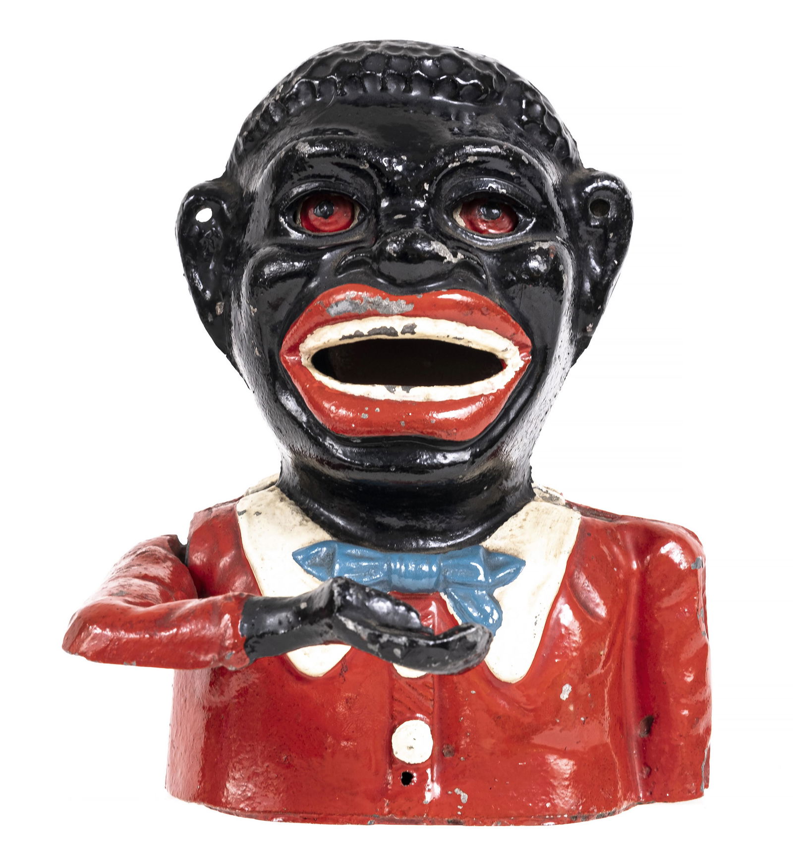 Jolly Man Aluminum Mechanical Bank