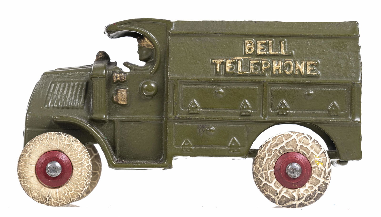 Bell Telephone Truck - Cast Iron Toy - Apr 22, 2023 | The Rsl Auction ...