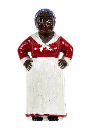 Mammy With Hands On Hips Cast Iron Bank