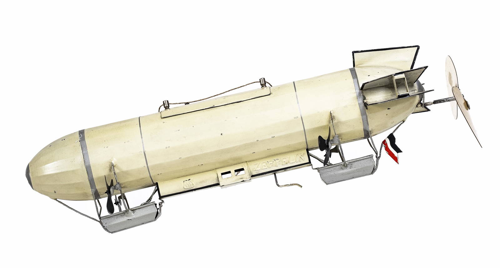 Large Deluxe Mechanical Zeppelin - Rare Marklin Toy Auction