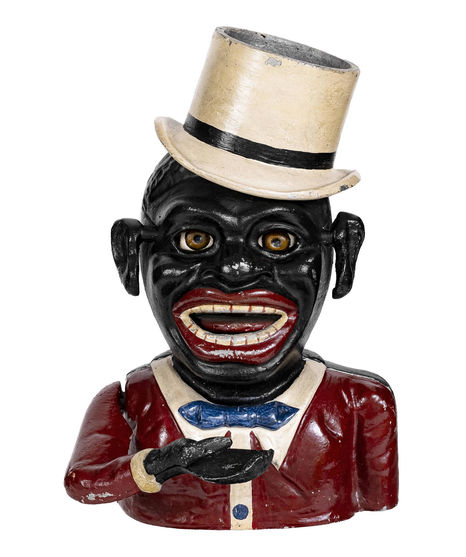 Aluminum Jolly Man With Wiggly Ears Auction