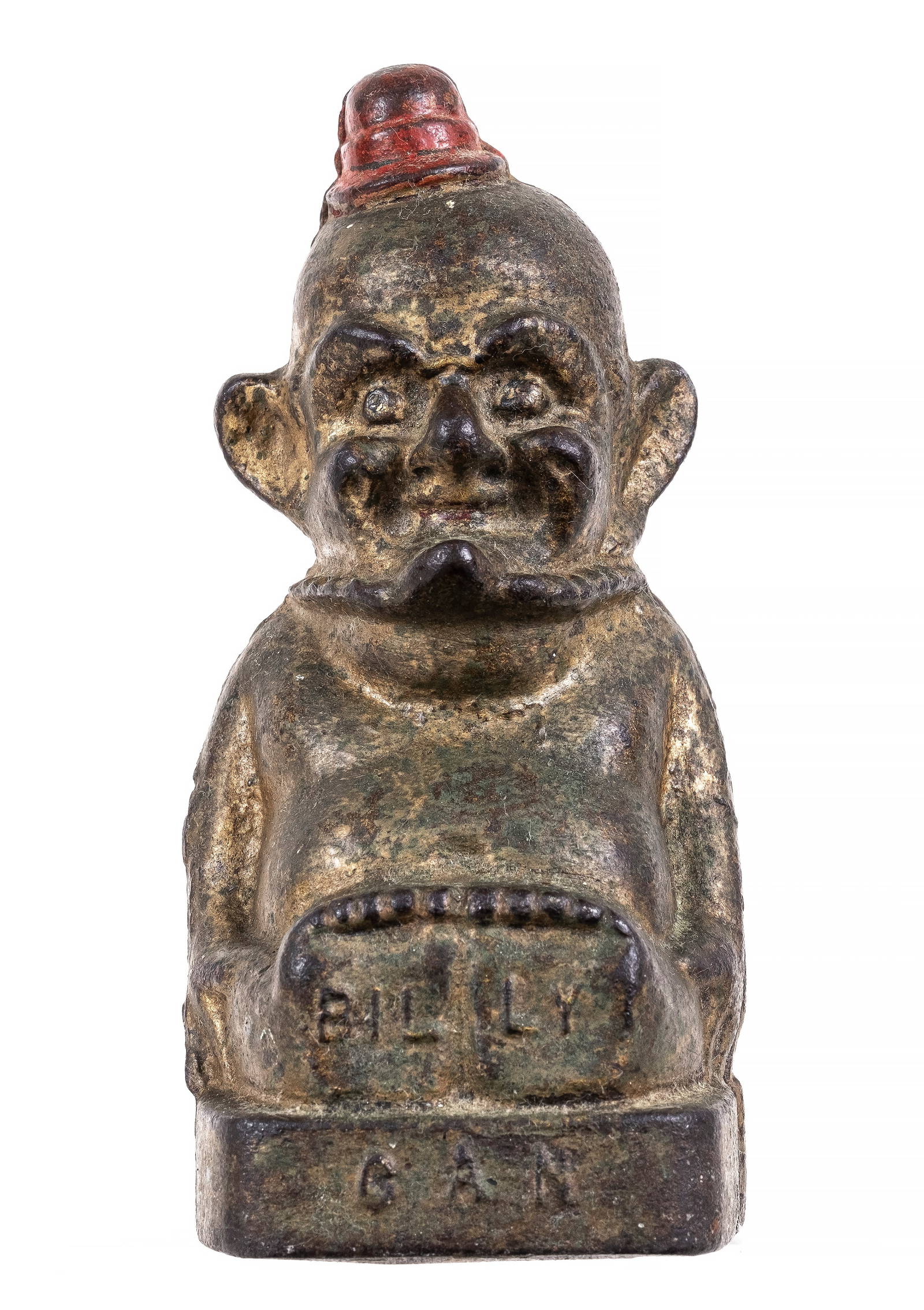 Scarce Billy Can - Cast Iron Still Bank Auction