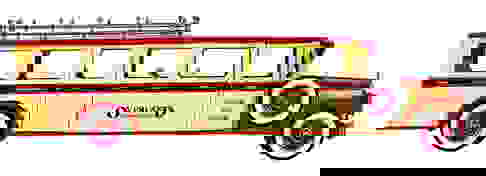 "overland Stage Lines" Bus Toy Auction