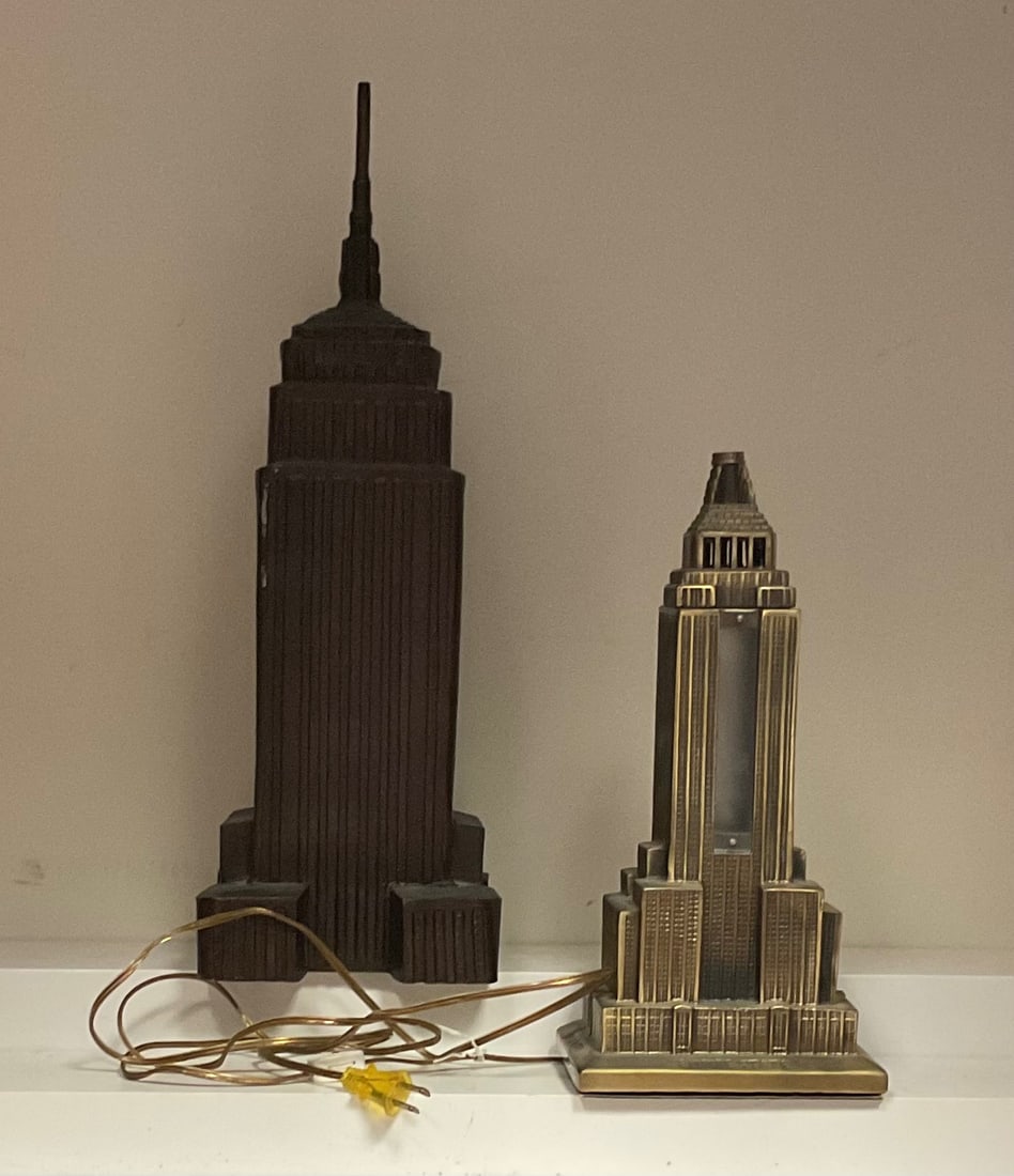 Two Chrysler Building Souvenirs Auction