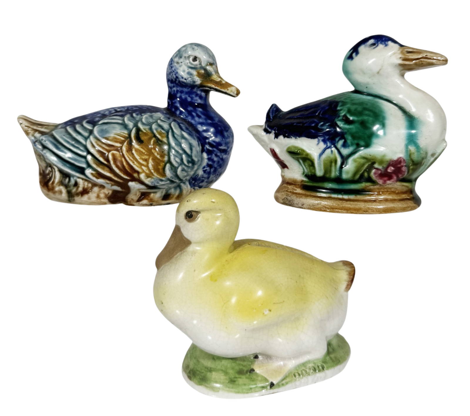 Three Ceramic Duck Banks Auction