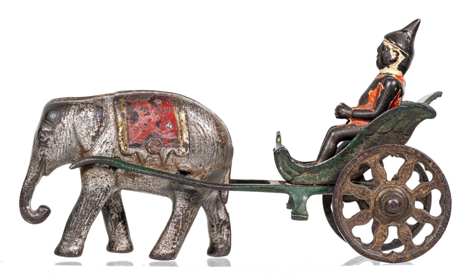 Elephant Cart - Iron Toy Auction