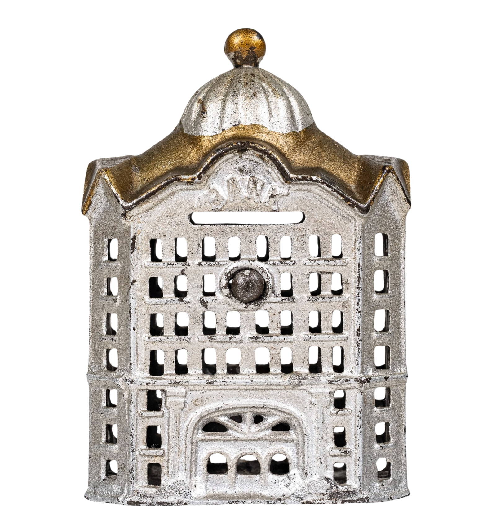 Second Largest Domed - Cast Iron Bank Auction