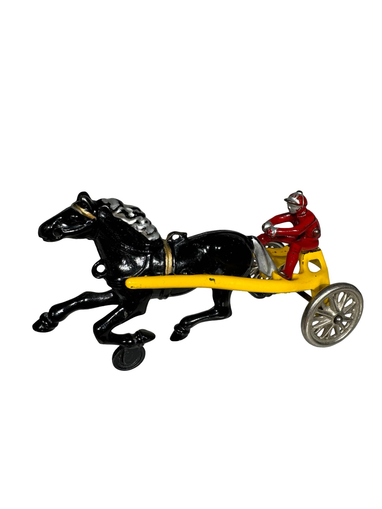 Sulky With Driver - Iron Toy Auction