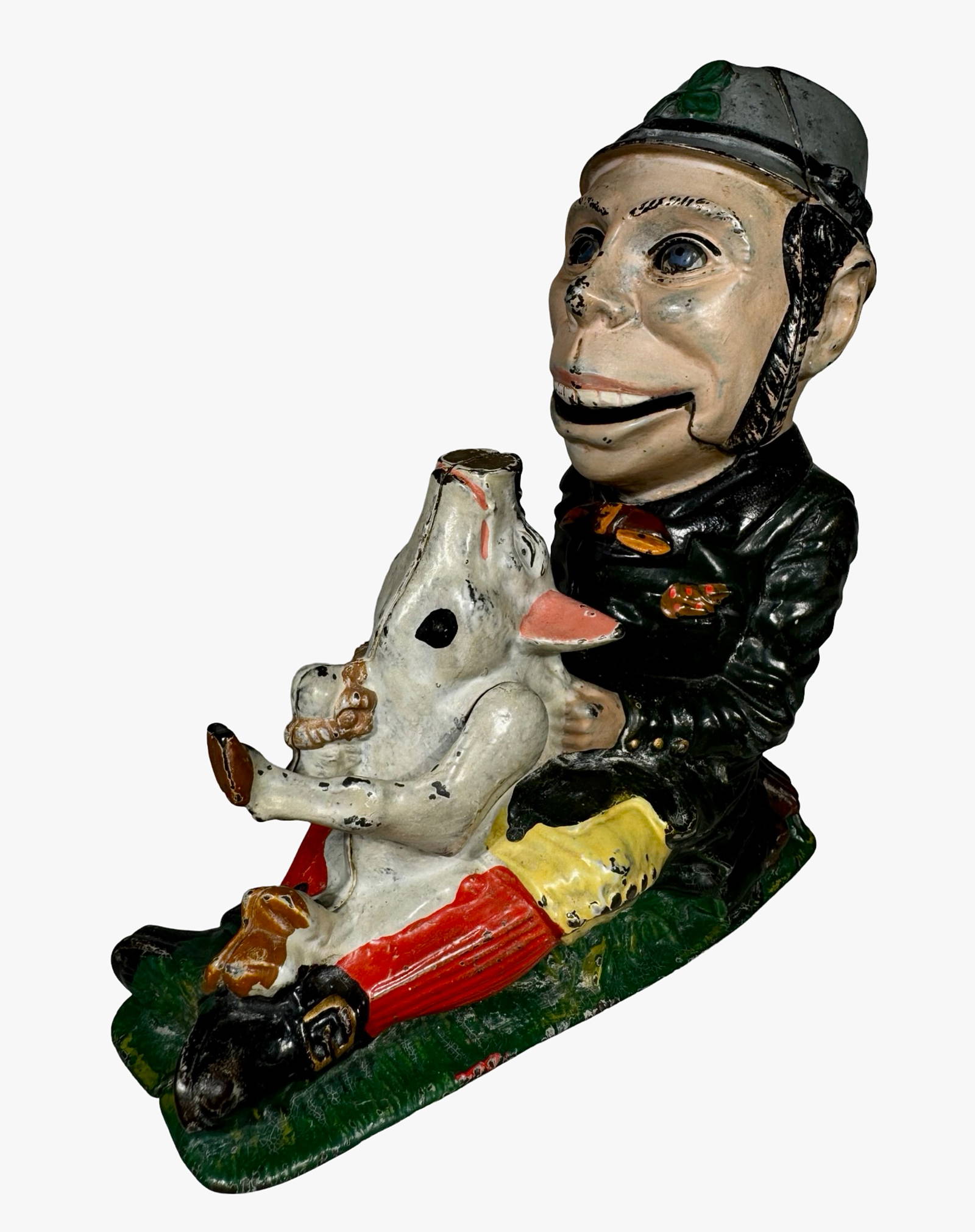 Paddy & Pig - Green Jacket Variant - Iron Mechanical Bank Auction