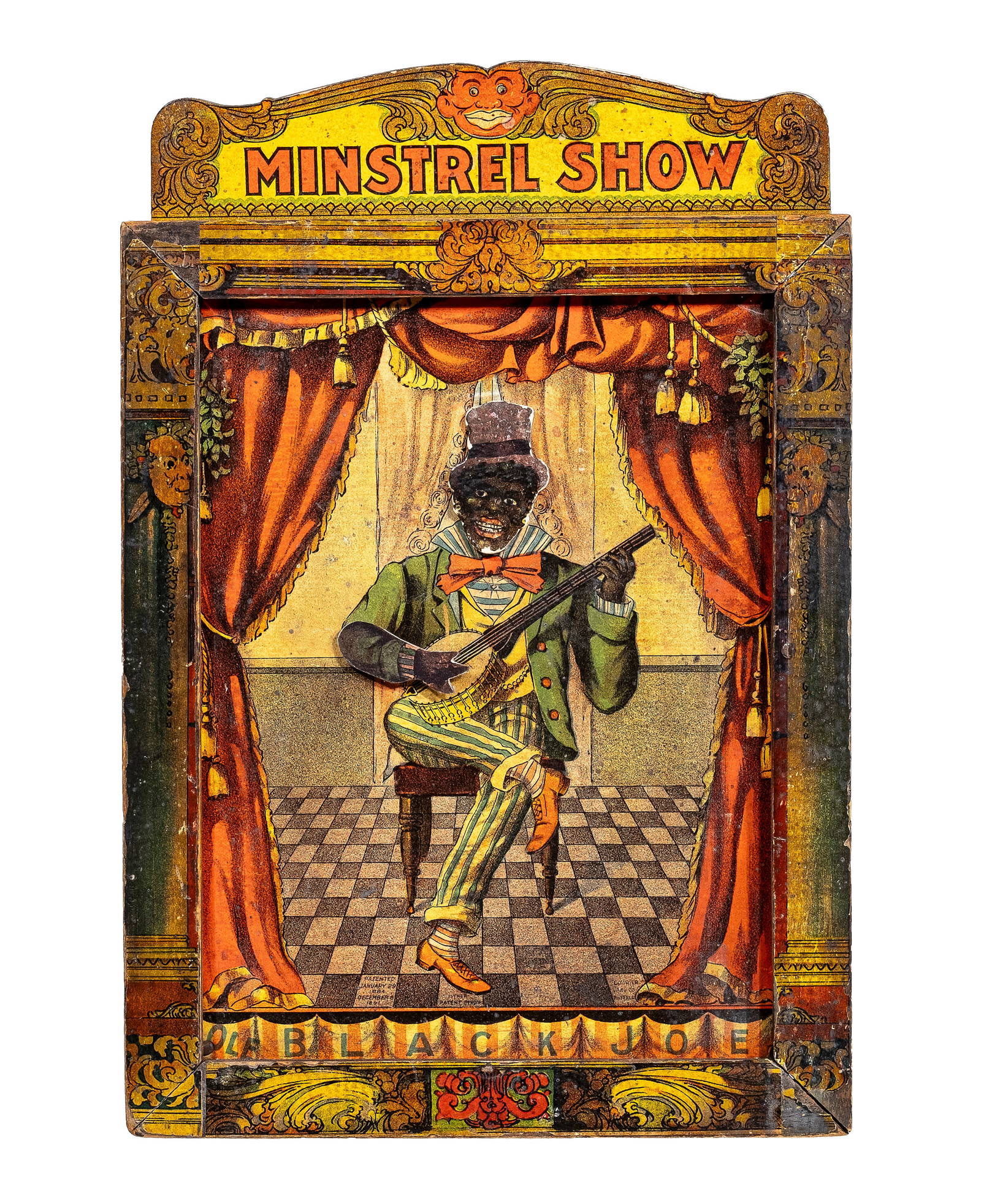 Rare Mechanical Minstrel Show Auction