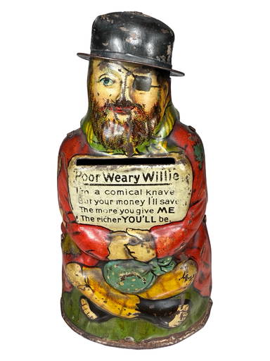 "poor Weary Willie" Bank