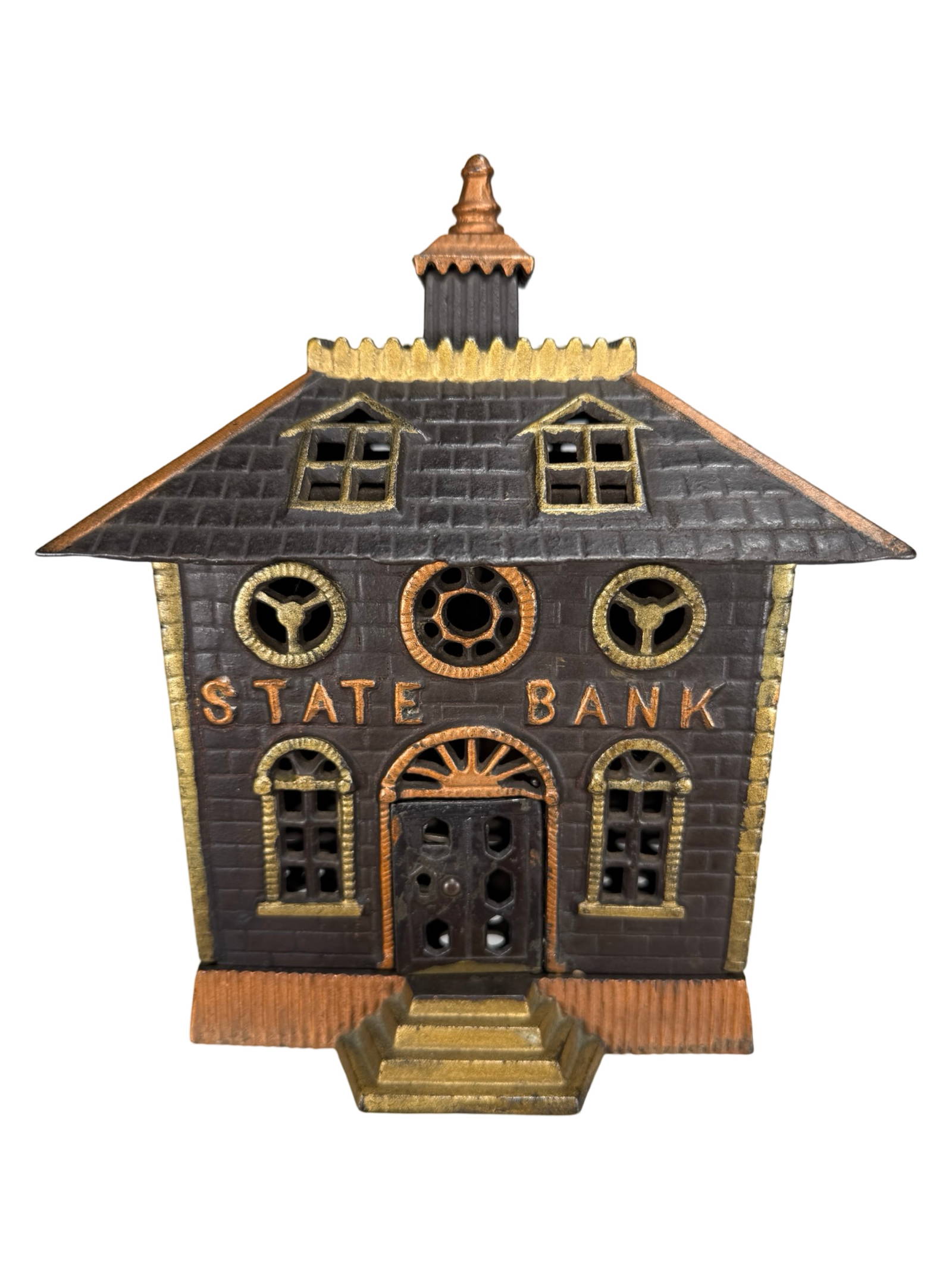 Large State Bank - Key Lock Door Auction