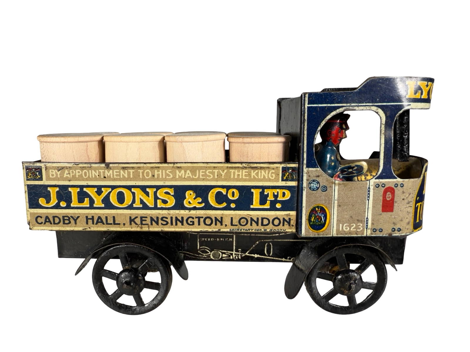 Extremely Rare Delivery Lorry Advertising For J. Lyons & Co. Ltd. Auction