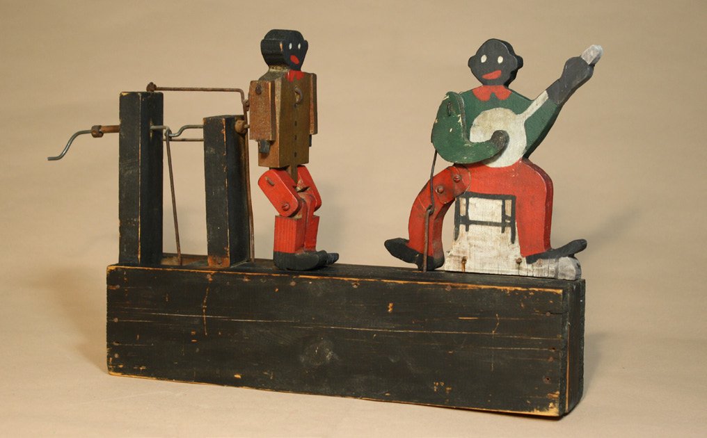 Banjo Player and Dancer Whirligig - Dec 07, 2013 | The RSL Auction Co ...
