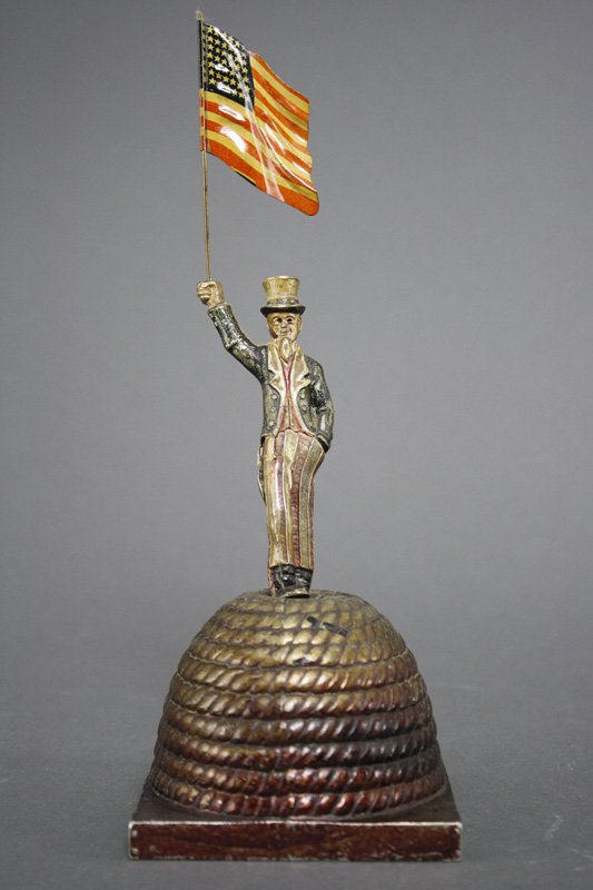 Uncle Sam on Beehive Still Bank