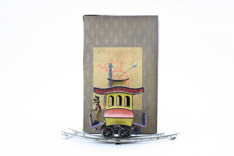 Toonerville Trolley On Track With Box