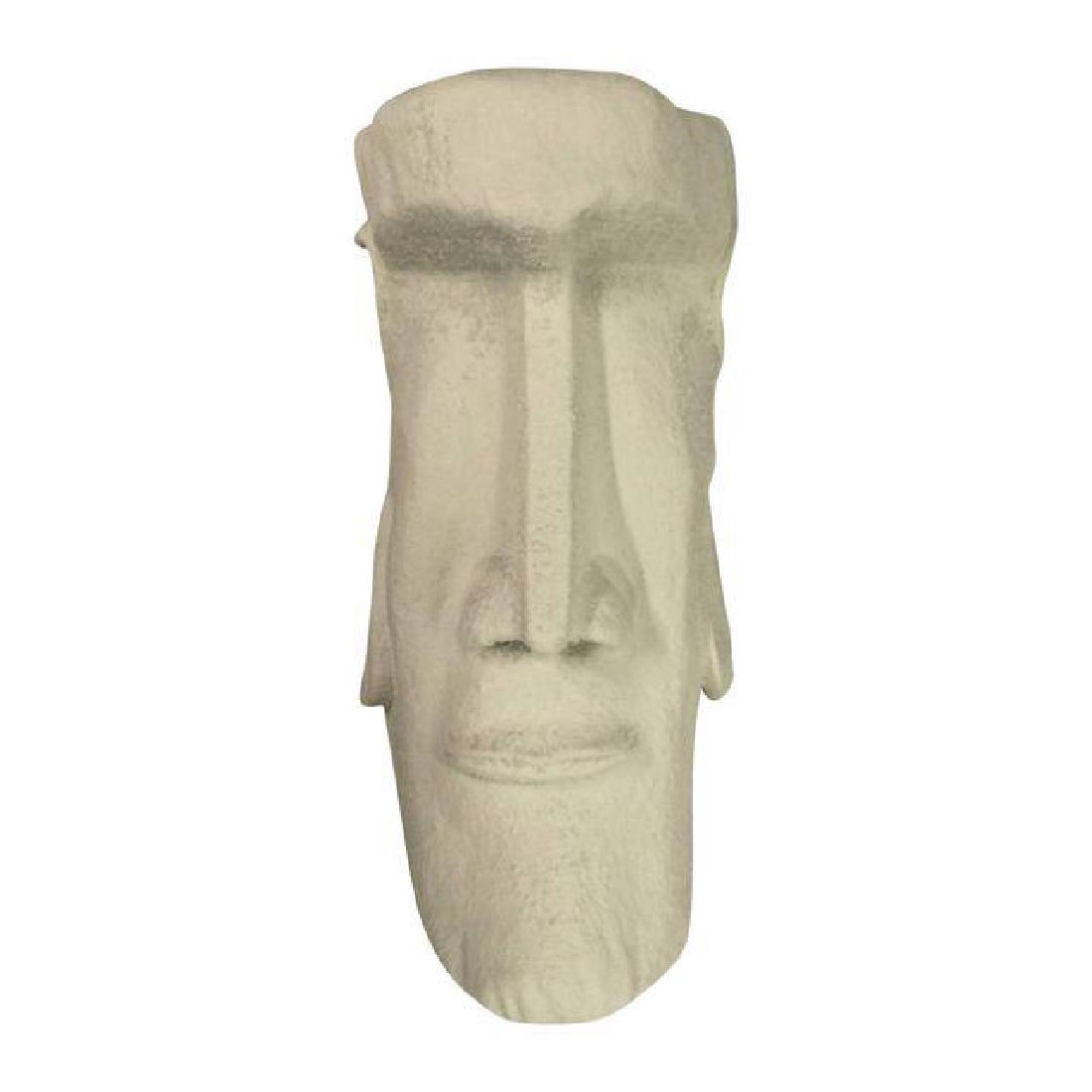Oblong Plaster African Mask