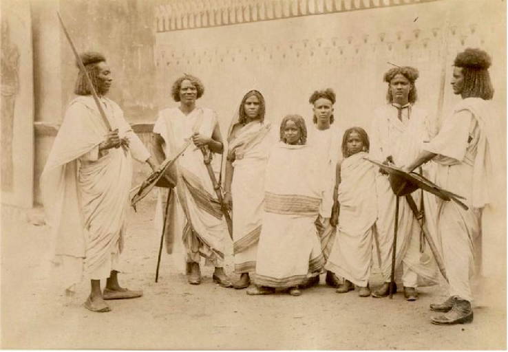 Bichari Natives, Sahara, C1880