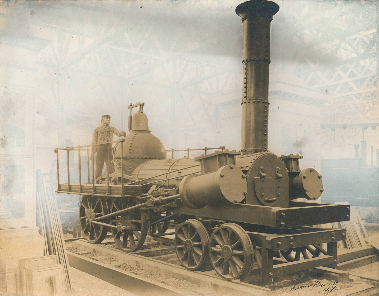 Locomotives. The Hercules By Eastwick & Harrison. C1925 Auction