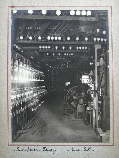 Industrial Photograph Album Installation Of Electric