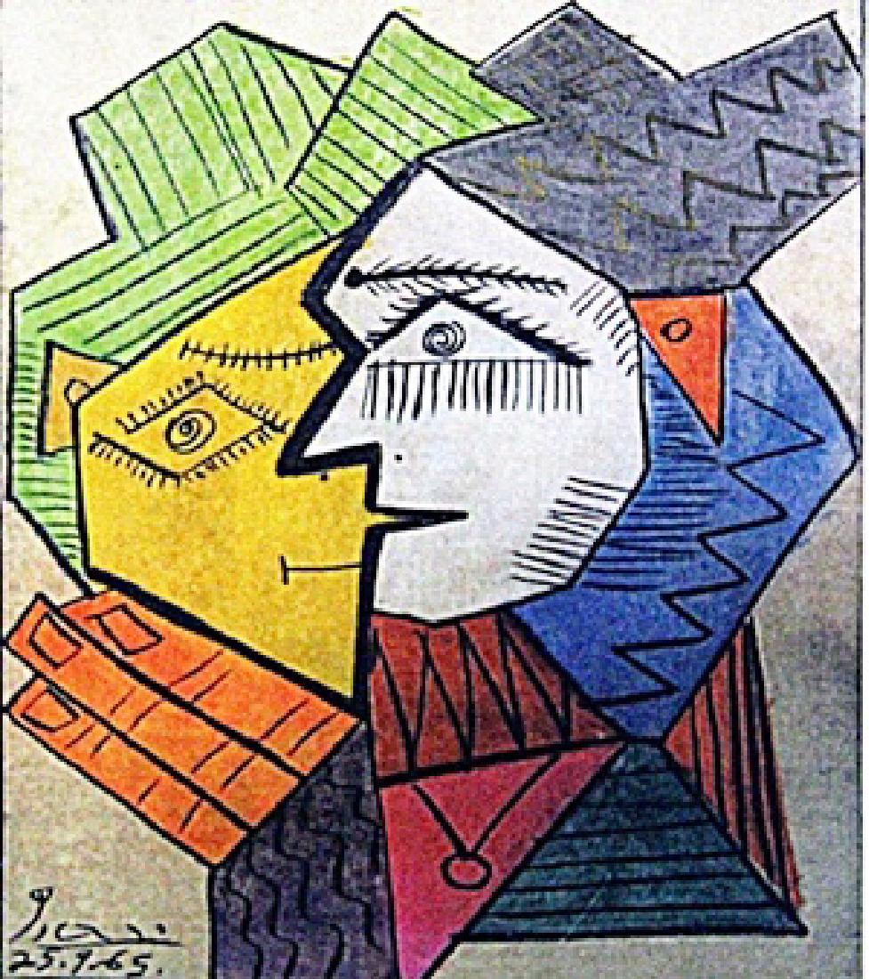 Pablo Picasso - The Lovers