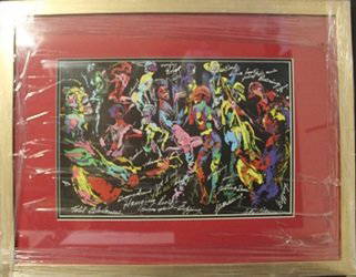 Total Blackness After Leroy Neiman