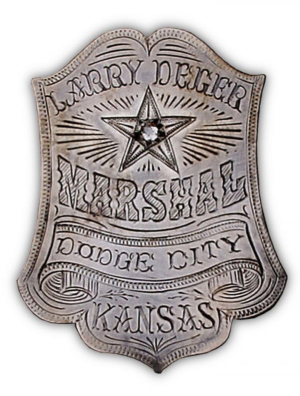 108: Marshall Larry Deger, Dodge City badge, spectacula