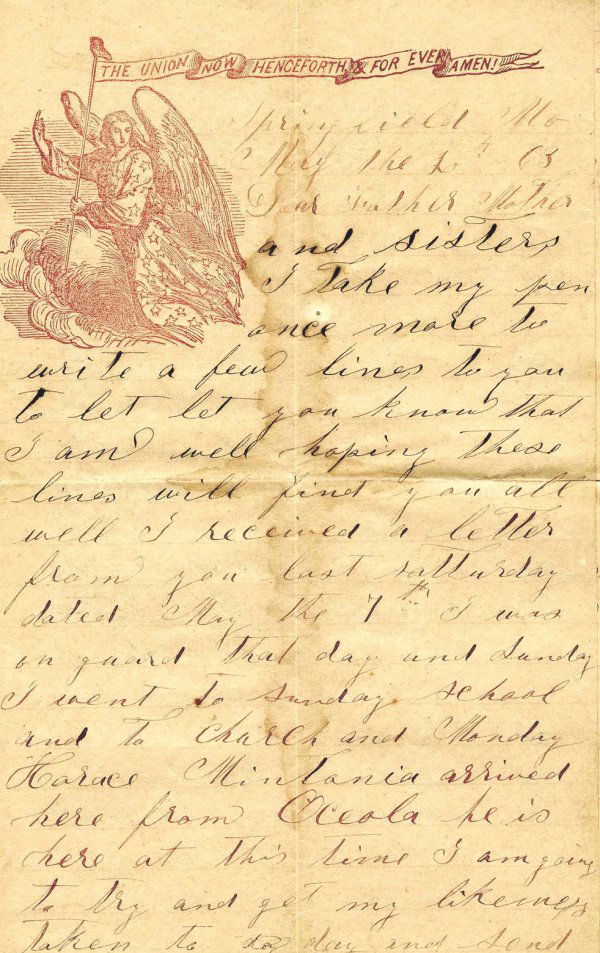 18th Iowa Infantry Als American Civil War Letter S