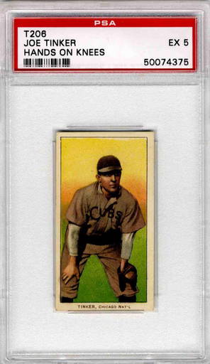 Joe Tinker Chicago Cubs Card Baseball Mlb Sports