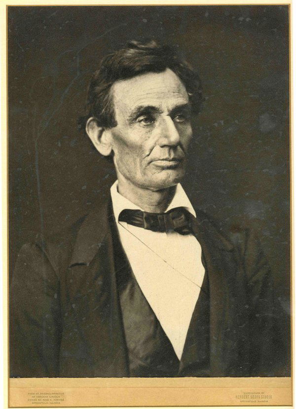 Large Photo Abraham Lincoln Abe 1860 Alexander Hesler