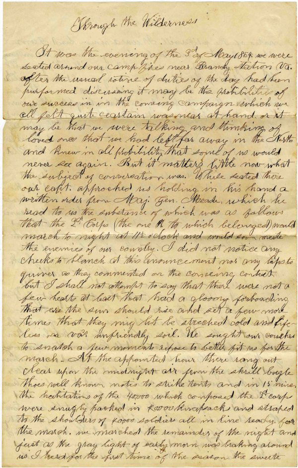 Soldier Diary American Civil War Signed History B