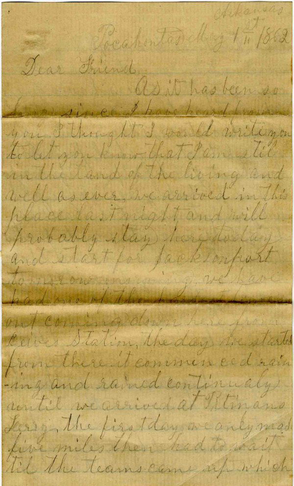 Union Soldier Als American Civil War Letter Signed Rare